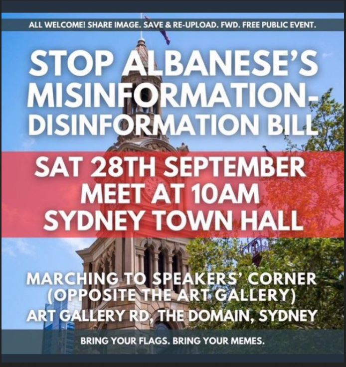 Misinformation and Disinformation Bill 2024 | Catallaxy Files